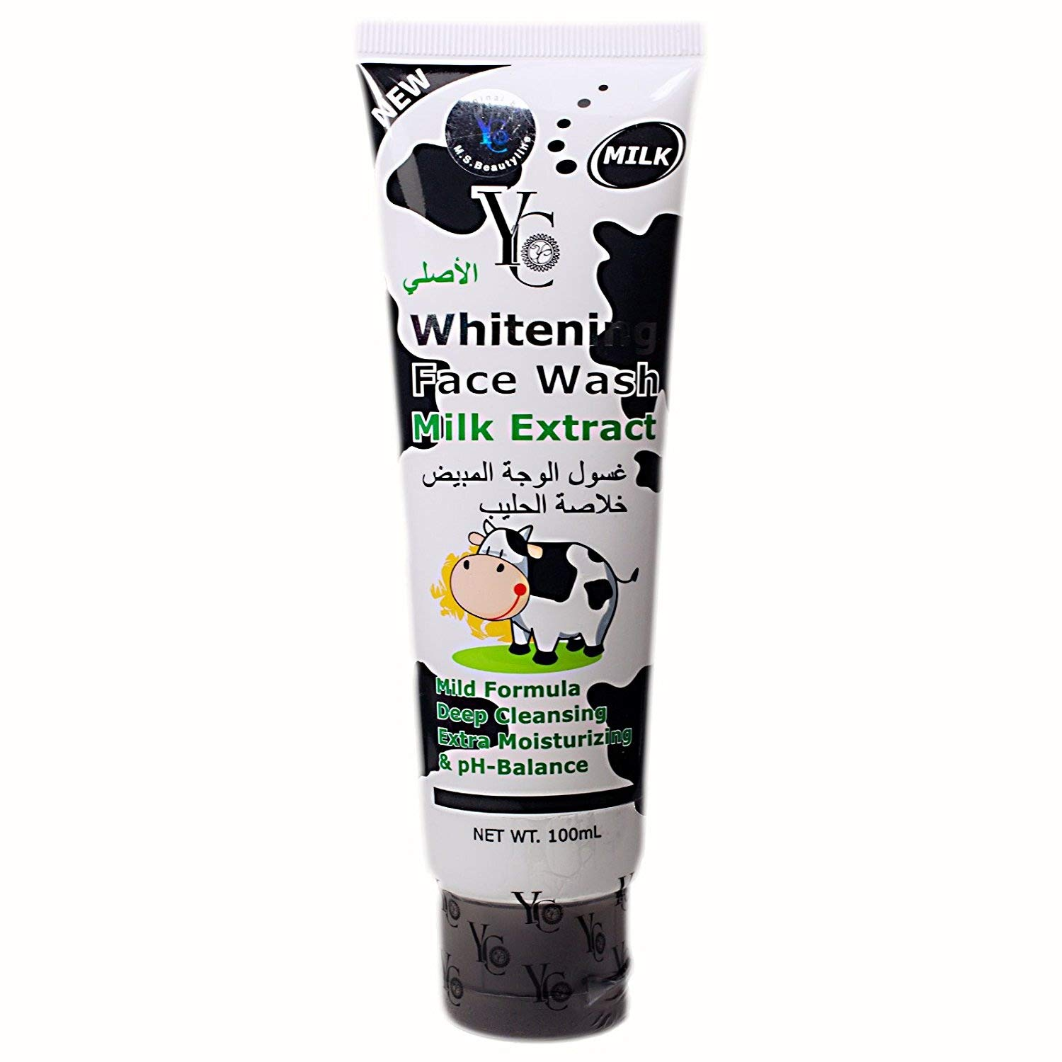 YC WHITENING MILK FACE WASH 100ML YC WHITENING MILK FACE WASH 100ML