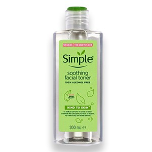 Simple Kind To Skin Soothing Facial Toner 200ml